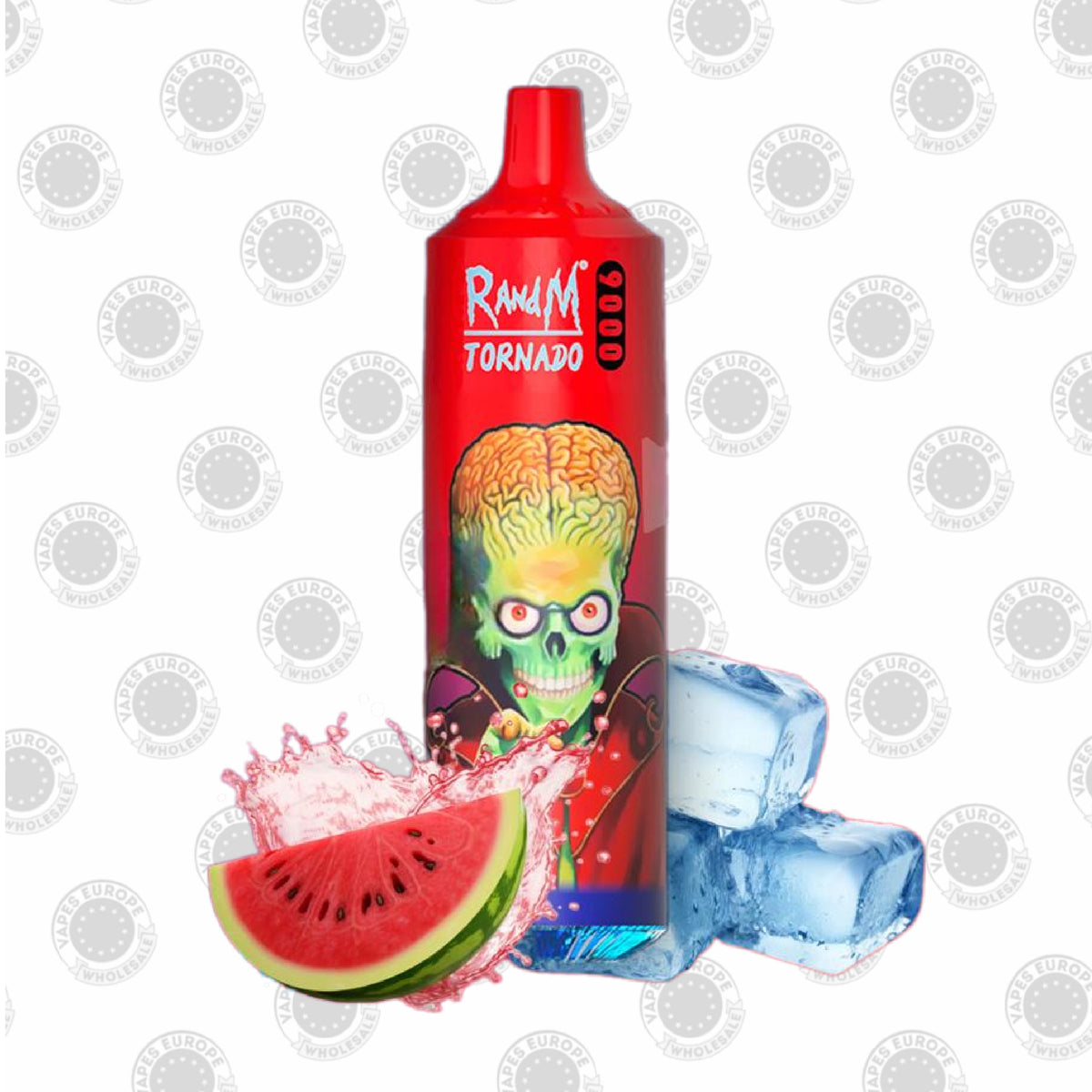 RAndM Tornado 9000 Box of 10 - Watermelon Ice